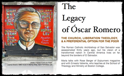 Radio Interview: The Legacy of Oscar Romero – Rose Marie Berger